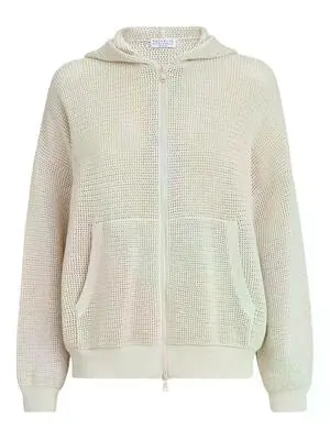 Brunello Cucinelli Hooded Zip-up Cardigan