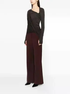 Helmut Lang Asymmetric Top - Brown