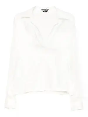 TOM FORD Satin Blouse - White