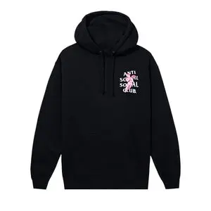 ANTI SOCIAL SOCIAL CLUB Angels Graphic Hoodie - Black