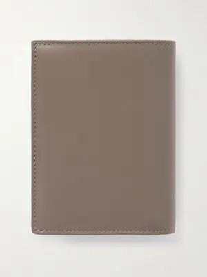 Saint Laurent Logo-print Leather Bifold Wallet - Brown