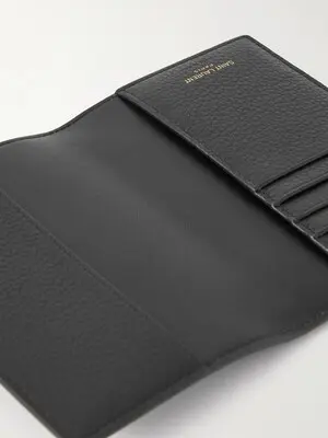 Saint Laurent Full-grain Leather Billfold Wallet - Black