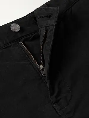 NILI LOTAN Carpenter Straight-leg Cropped Trousers - Black