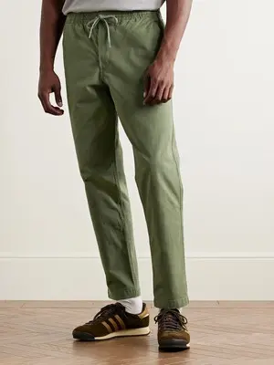 Polo Ralph Lauren Tapered Cotton-blend Twill Trousers