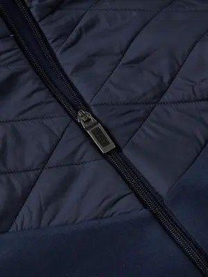 Kjus Formula Quilted Tech-jersey Jacket - Blue