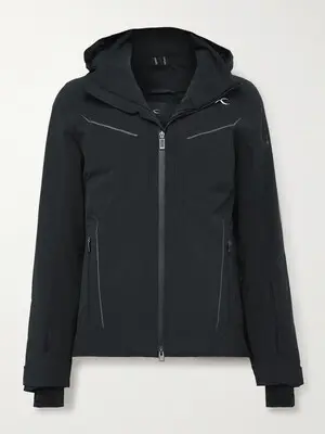 Kjus Formula Padded Hooded Ski Jacket - Black