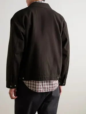 Nn07 Petrus 1874 Organic Denim Jacket - Brown