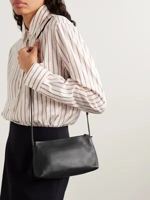 THE ROW Rene Leather Shoulder Bag