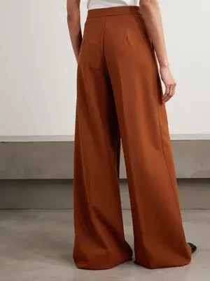 Max Mara Taverna Jersey Wide-leg Pants