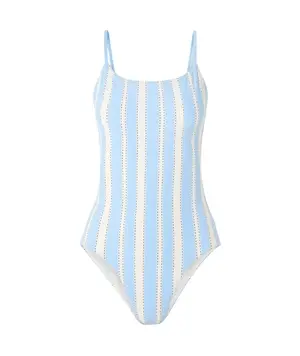 LEMLEM Elene Striped Swimsuit - Blue