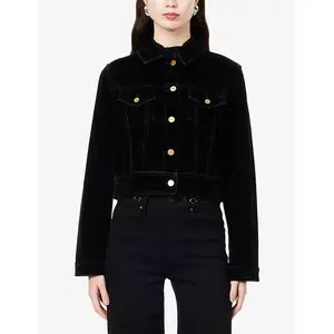 Paige Chantal Velvet Modal-blend Jacket
