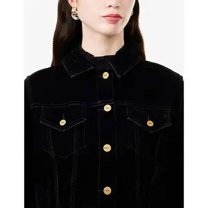 Paige Chantal Velvet Modal-blend Jacket