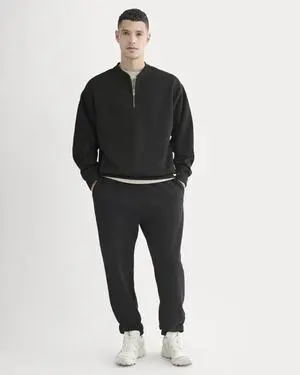 Everlane Luxe Fleece Jogger - Black