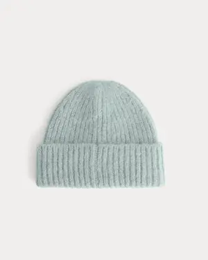 Everlane Plush Alpaca Beanie - Skyway