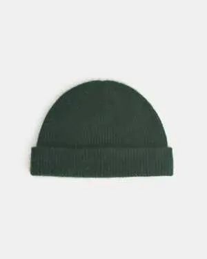 Everlane Cashmere Docker Beanie Dark Green