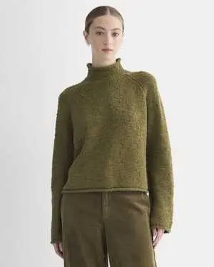 Everlane Rollneck Sweater - Olive