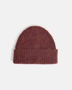 Everlane Plush Alpaca Beanie - Merlot