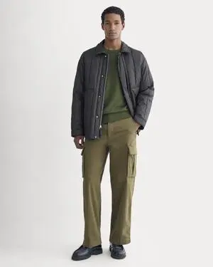 Everlane 90s Baggy Cargo Chino Pant - Olive