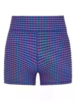 The Upside Checks Shorts For Women