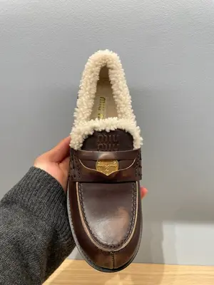 Miu Miu Sherpa Loafer