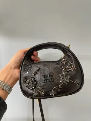 Miu Miu Holiday Leather Wander Bag