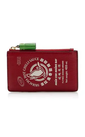ANYA HINDMARCH Flying Goose Sriracha Zip Card Case