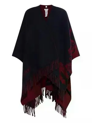 Burberry Fringed Cape