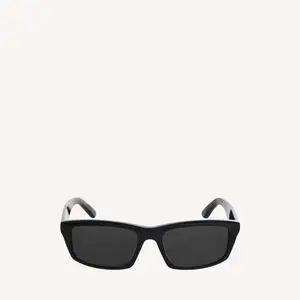Balenciaga Soho Rectangle Sunglasses - Black
