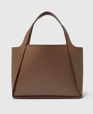 Stella McCartney Logo Studded Tote