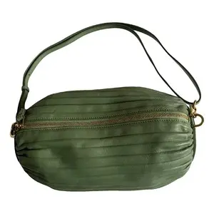 Loewe Leather Bracelet Pouch - Green