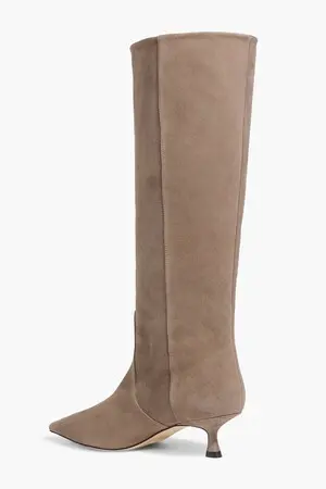 STUART WEITZMAN Naomi 50 Suede Knee Boots