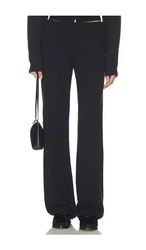 SKIMS Wool Cashmere Pant - Onyx