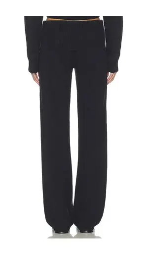 SKIMS Wool Cashmere Pant - Onyx