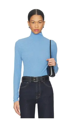 Blue Turtlenecks