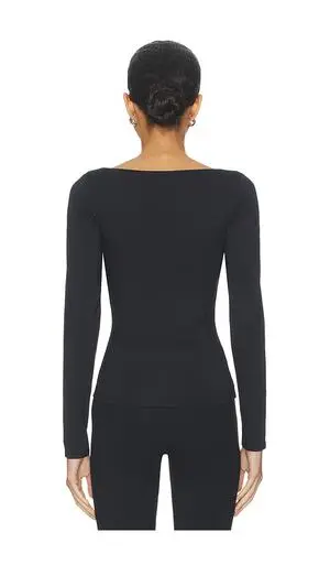 SKIMS Smooth Layers Square Neck Long Sleeve