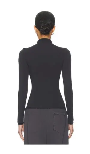 SKIMS Fits Everybody Turtleneck Top - Onyx