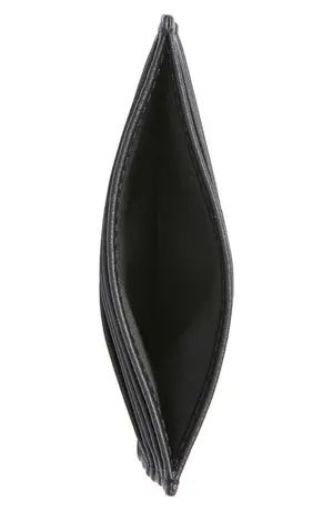 Canali Tumbled Calfskin Card Holder