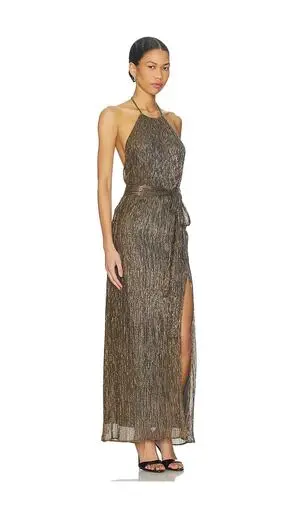 Nbd Celine Metallic Gown