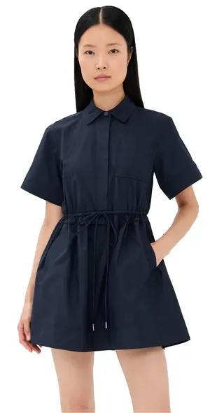 Eco Poplin Shirtdress