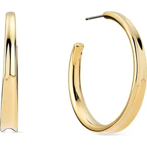 ANA LUISA Wade Large Hoop Earrings - Gold