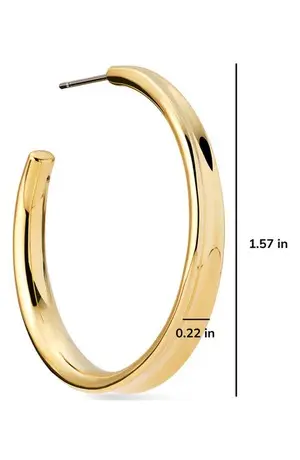 ANA LUISA Wade Large Hoop Earrings