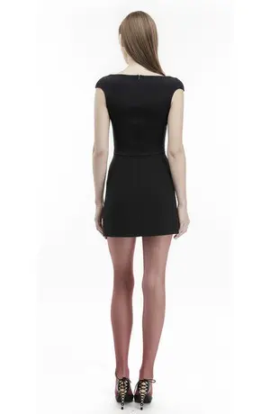 MOTHER OF ALL Ginger Mini Dress - Black