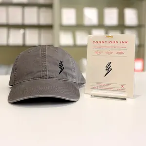 CONSCIOUS INK Lightning Bolt Access Cap + Ink - Grey