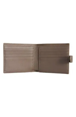 Canali Tumbled Calfskin Billfold Wallet