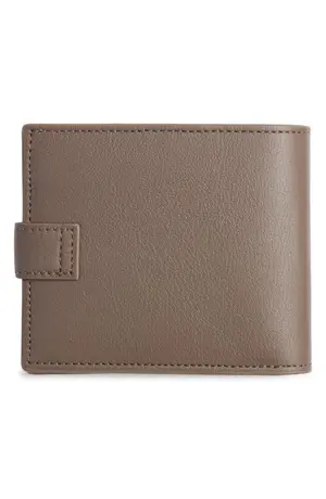 Canali Tumbled Calfskin Billfold Wallet