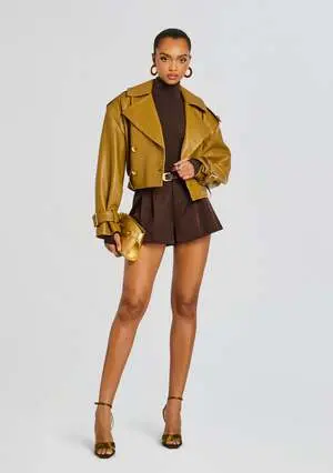 Commando Ballet Turtleneck Bodysuit - Espresso