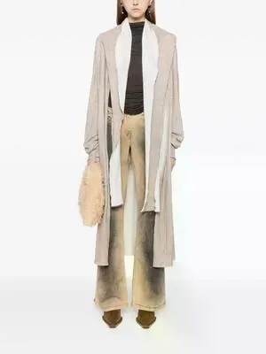 MA+ Asymmetric Hooded Coat