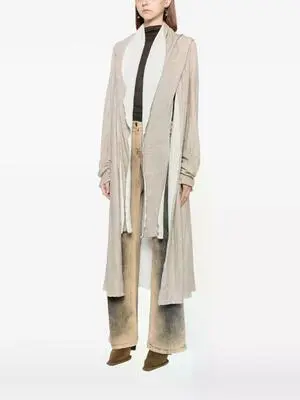 MA+ Asymmetric Hooded Coat