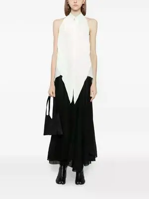 MA+ Asymmetrical Halterneck Top