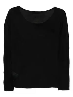 LOW CLASSIC Round Neck Knitted Top